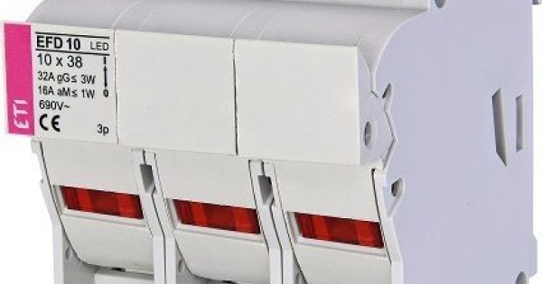 Separator fuzibile 3P EFD 10 ETI 002540014