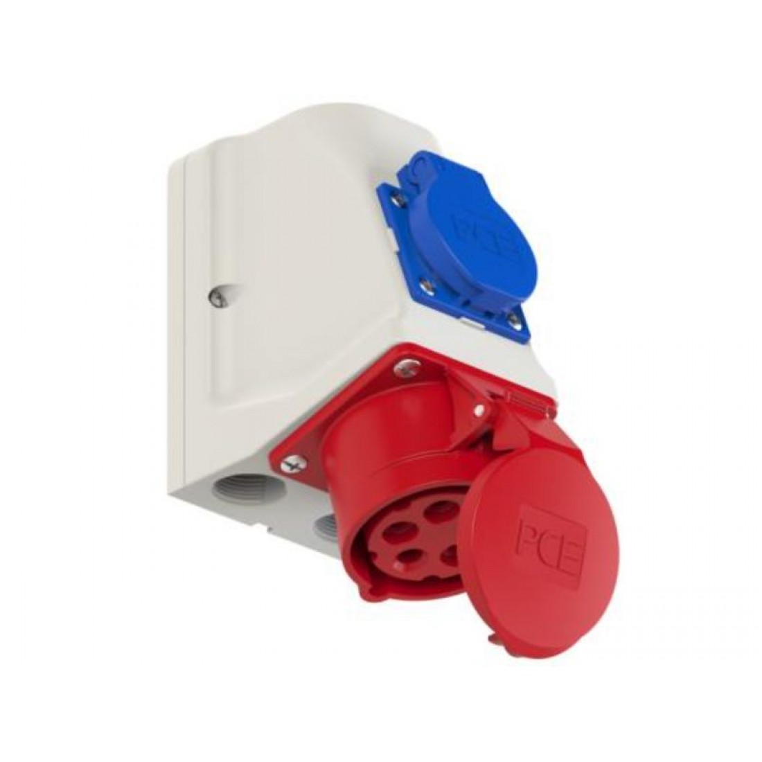 Priza industriala combo 16A-230V/380V PCE