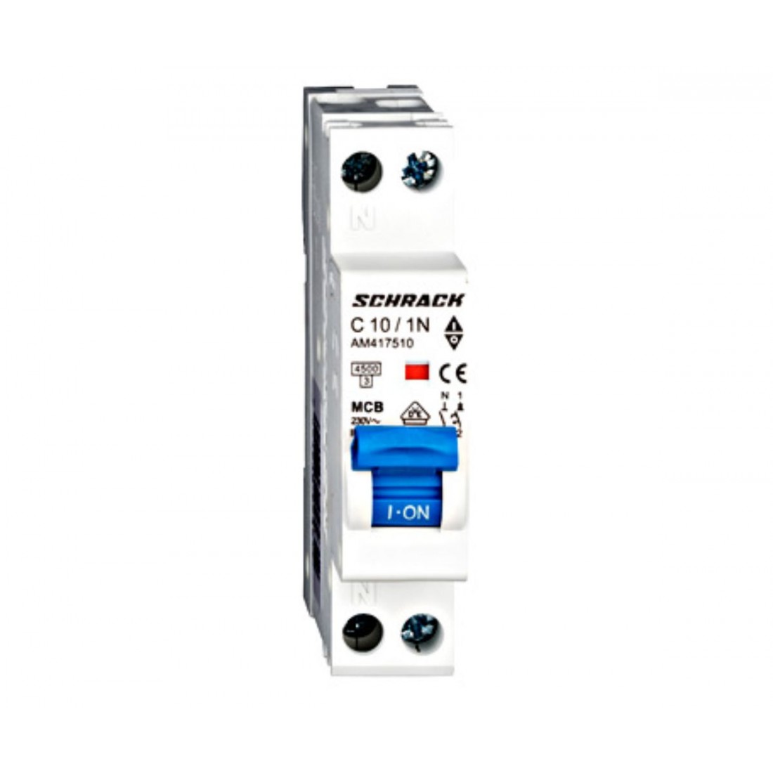 Disjunctor 1P+N 10A Schrack Technik AM417510
